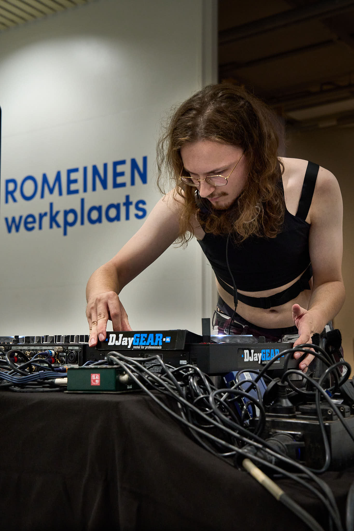 Zoekend naar een plek tijdens de Kunstnacht