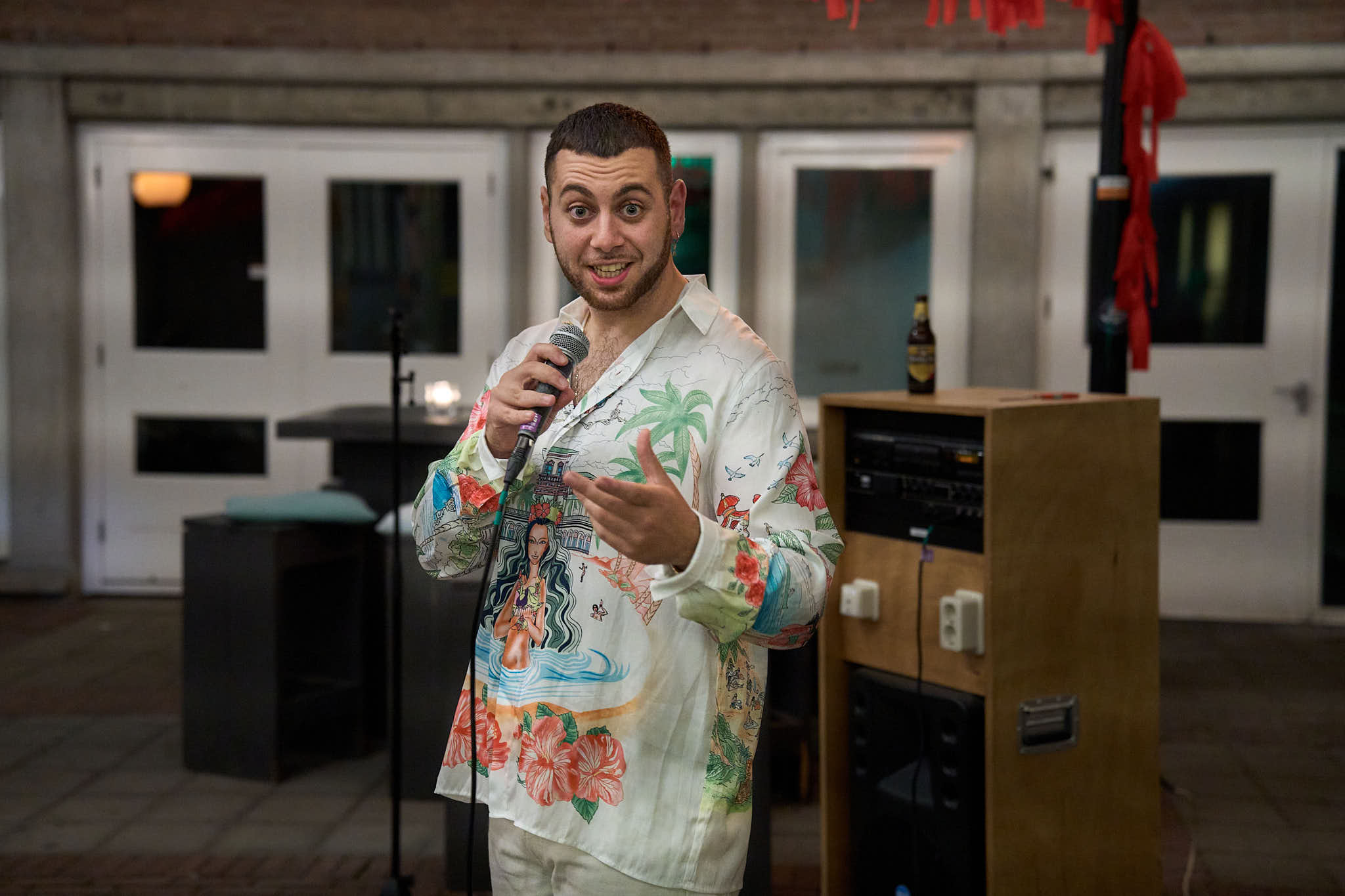 Zoekend naar een plek tijdens de Kunstnacht