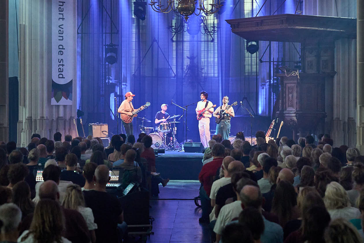 Elephant, fotoreportage concert Stevenskerk